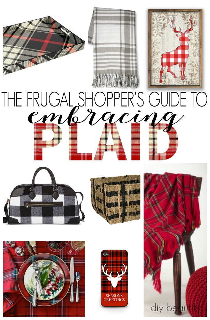Decorating with Plaid - DIY Beautify - Creating Beauty at Home