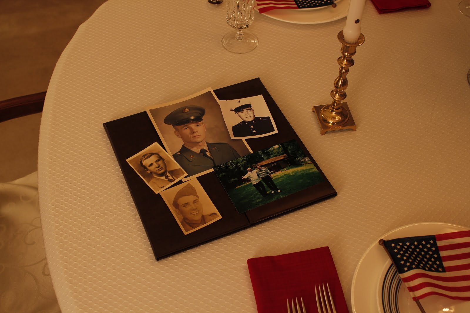 House at Forest Manor: A Memorial Day Tribute Table