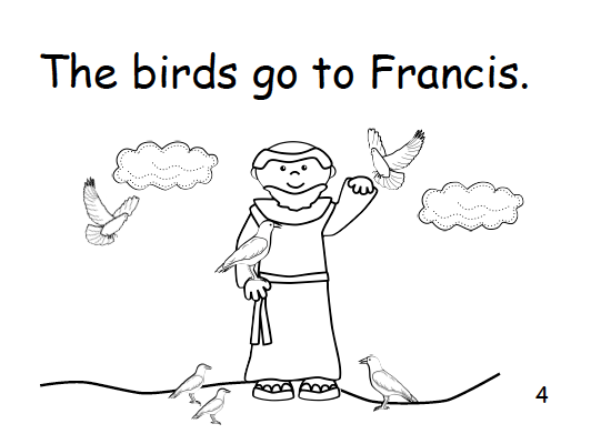 Faith Filled Freebies: Free Emergent Reader about St. Francis