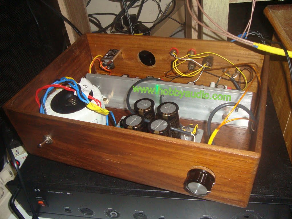 HobbyAudio.Com: Finished Gainclone LM3875