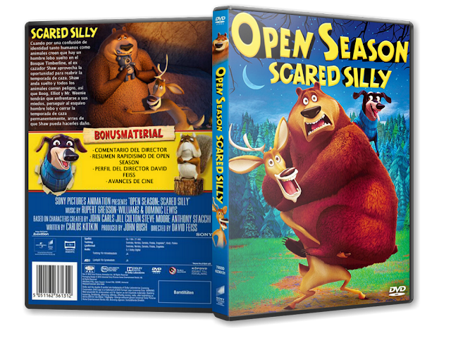 Cover Diago : Open Season: Scared Silly DVD COVER