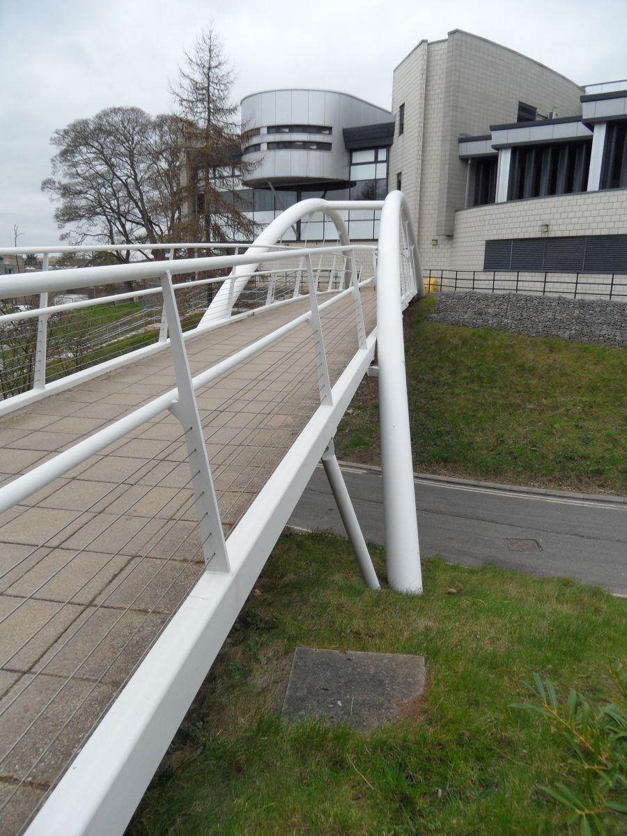 The Happy Pontist: Yorkshire Bridges: 10. Arched footbridge at ...