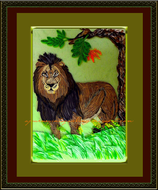 A Journey into Quilling & Paper Crafting: Quilled Nature Landscape ...