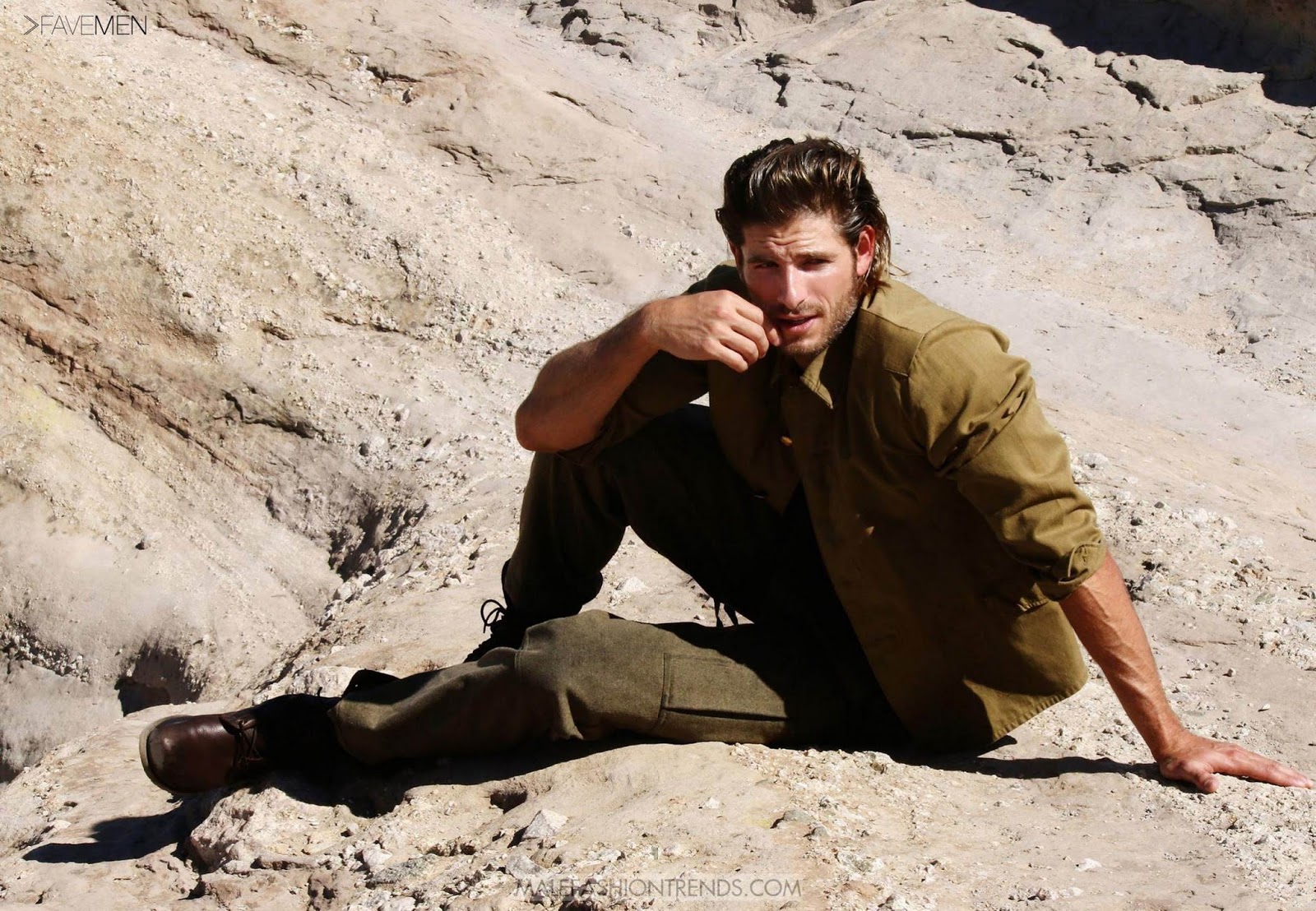 Adam Nicklas por Josh Williams para FAVE Magazine