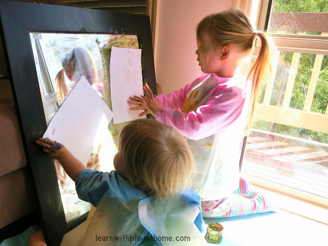 Learn with Play at Home: Exploring Paint on a Mirror