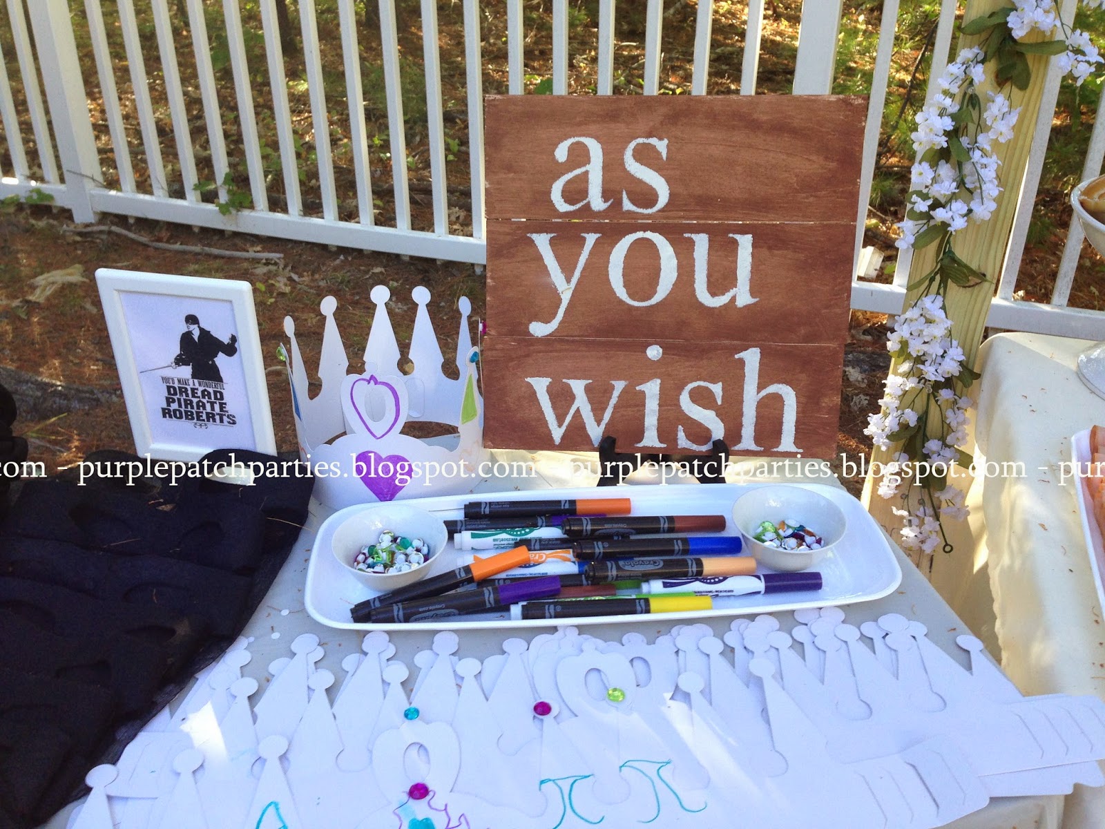 The Purple Patch: The Princess Bride Backyard Movie Night