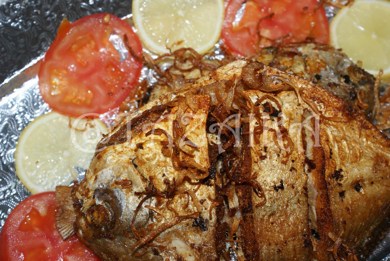 FOOD CAPITAL: FRIED SILVER POMFRET-BLACKENED WITH SPICES AND FRIED!!!