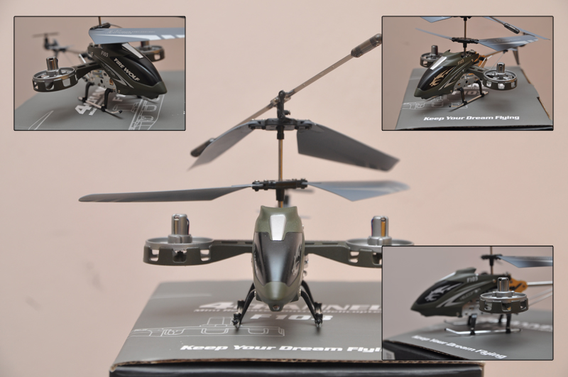 RC Helicopter: Avatar F103 4 Channel RC Helicopter