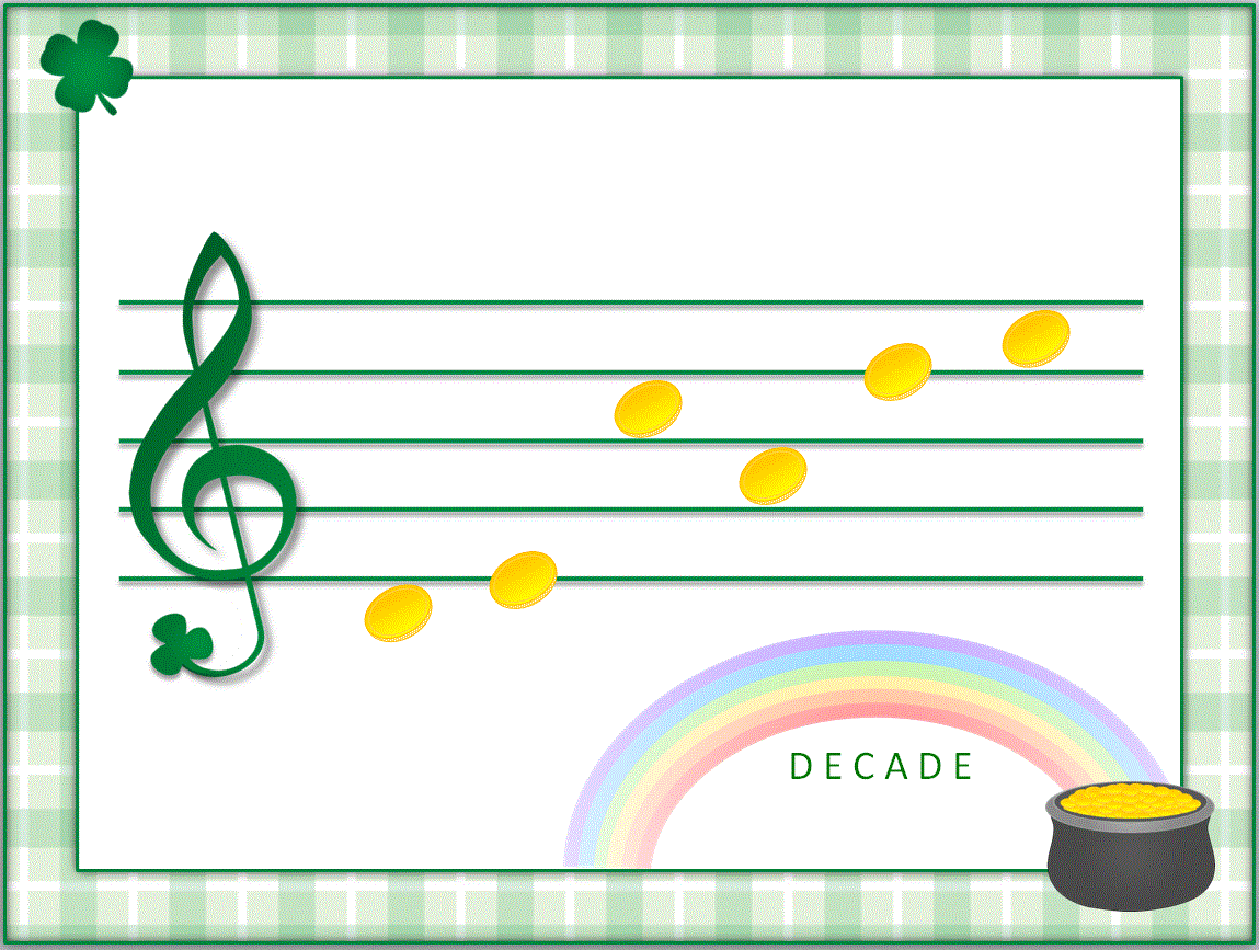 MyMusicalMagic: St. Patrick's Day Note-Spelling & Freebie