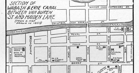 Towns and Nature: Fort Wayne, IN: Wabash and Erie Canal