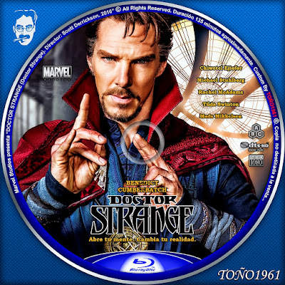 Thank You To Doctor And Staff: Doctor Strange Dvd