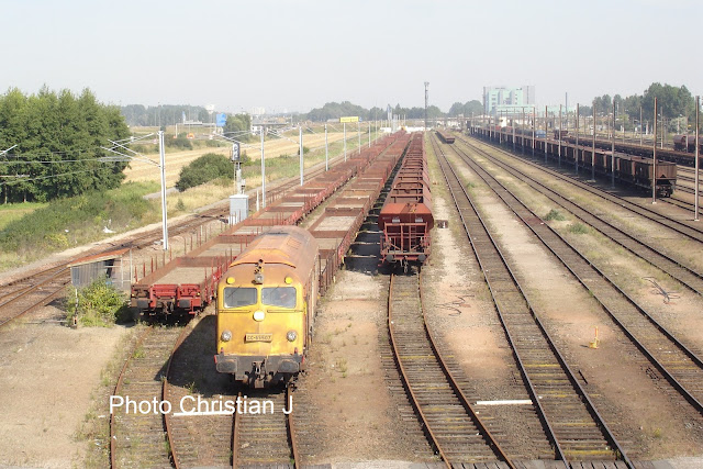 LA PASSION DU TRAIN: CC 65500: la 507 au repos à Grande Synthe.