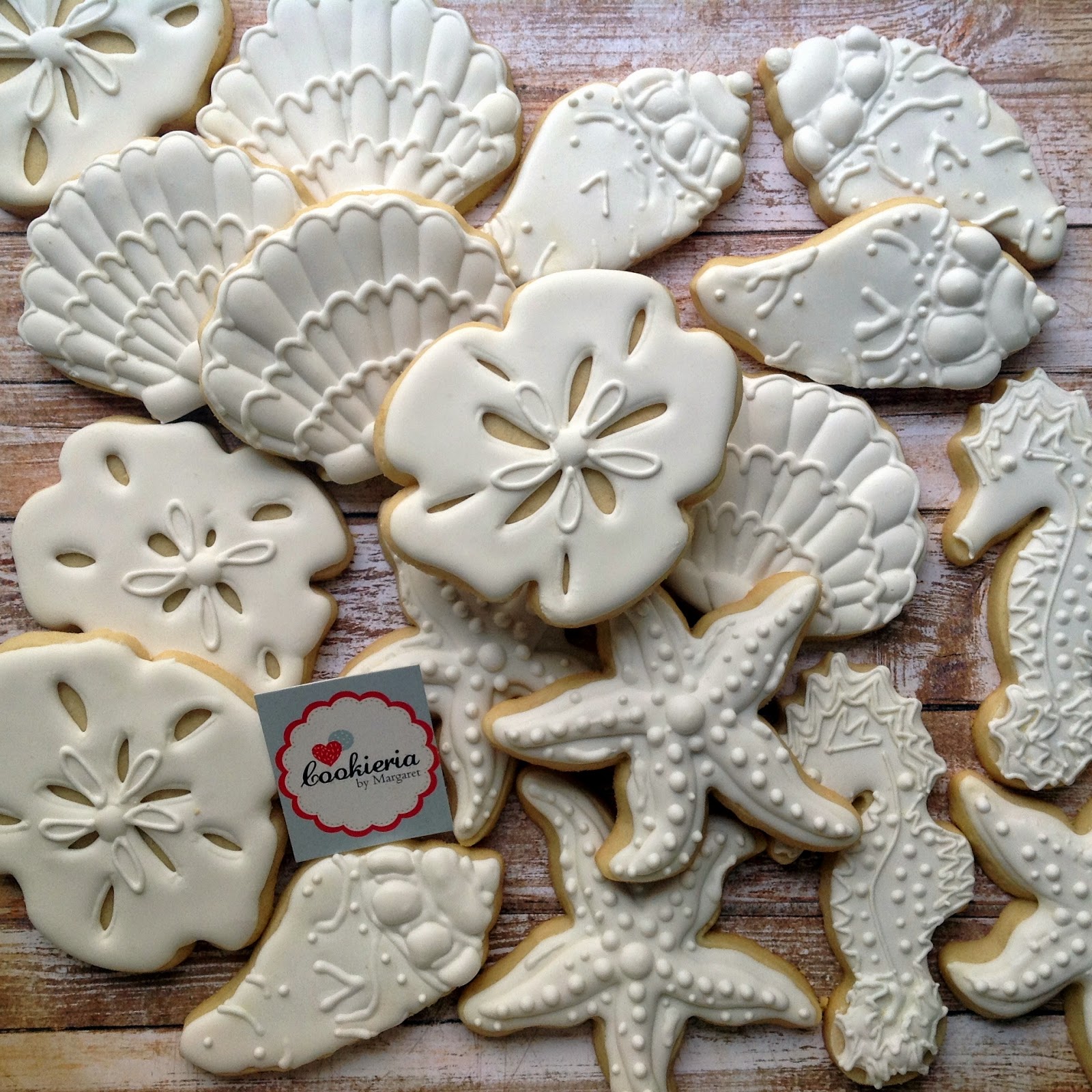 Cookies de Conchas... White on White — Cookieria By Margaret