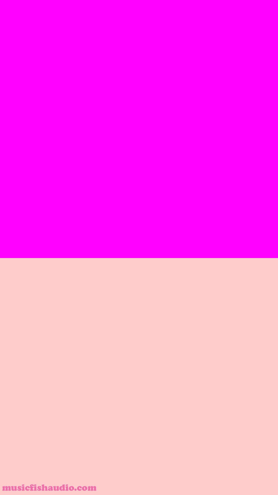 Music Fish Mobile Wallpaper: Pink Two-Tone Mobile Wallpapers - 1080x1920