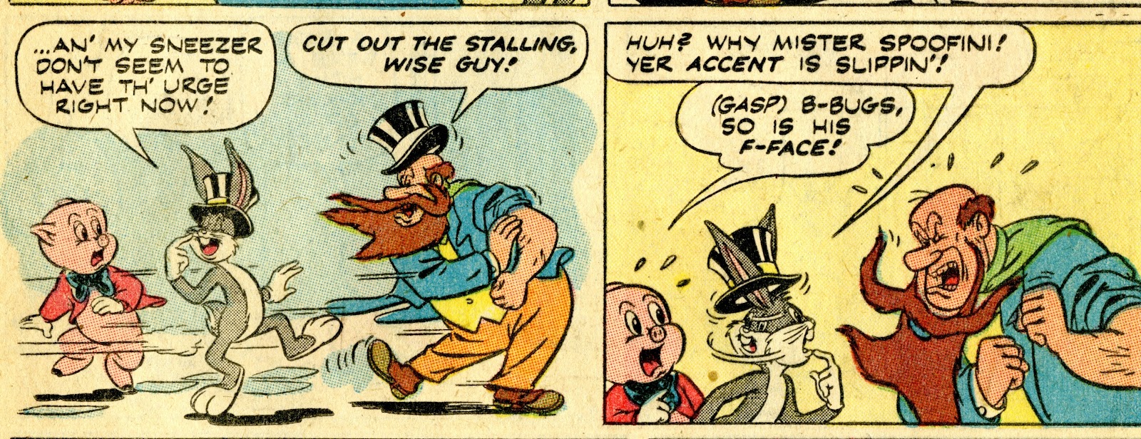 Comics, old time radio and other cool stuff: Magical Sneezing