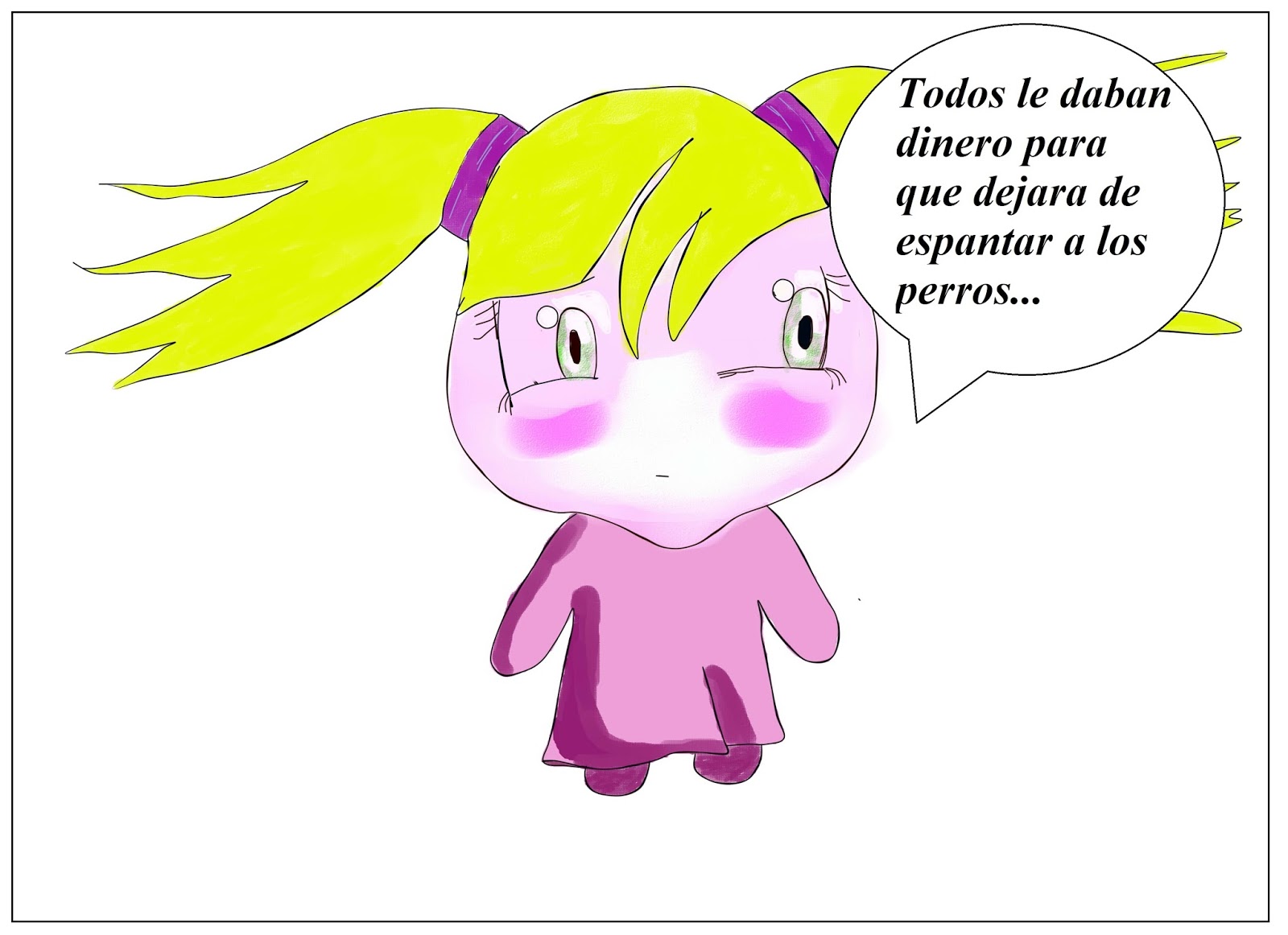 PIMI RECITA (PIMI DIBUJITA) (COMICS) | LA VIDA DE UN PERSONAJE ANIMADO