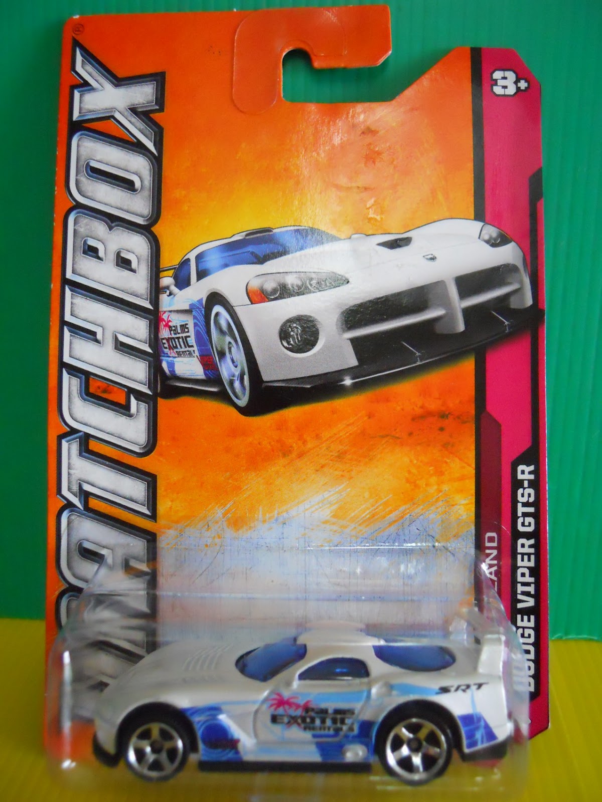 Dexters Diecasts (DexDC): Matchbox 2012 #94 ~ Dodge Viper GTS-R (white)
