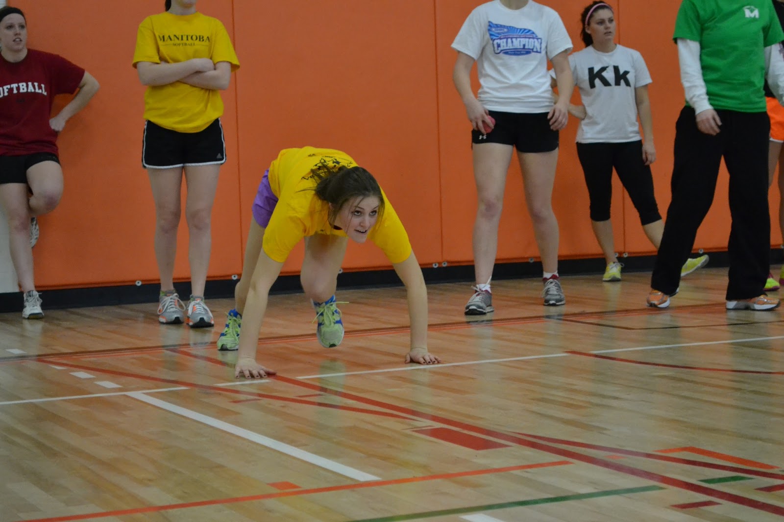 TEAM TOBA SOFTBALL: Indoor Practice Candids