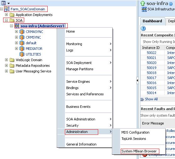Oracle Soa Suite Enabling The Jdbc Logging Through Em Console