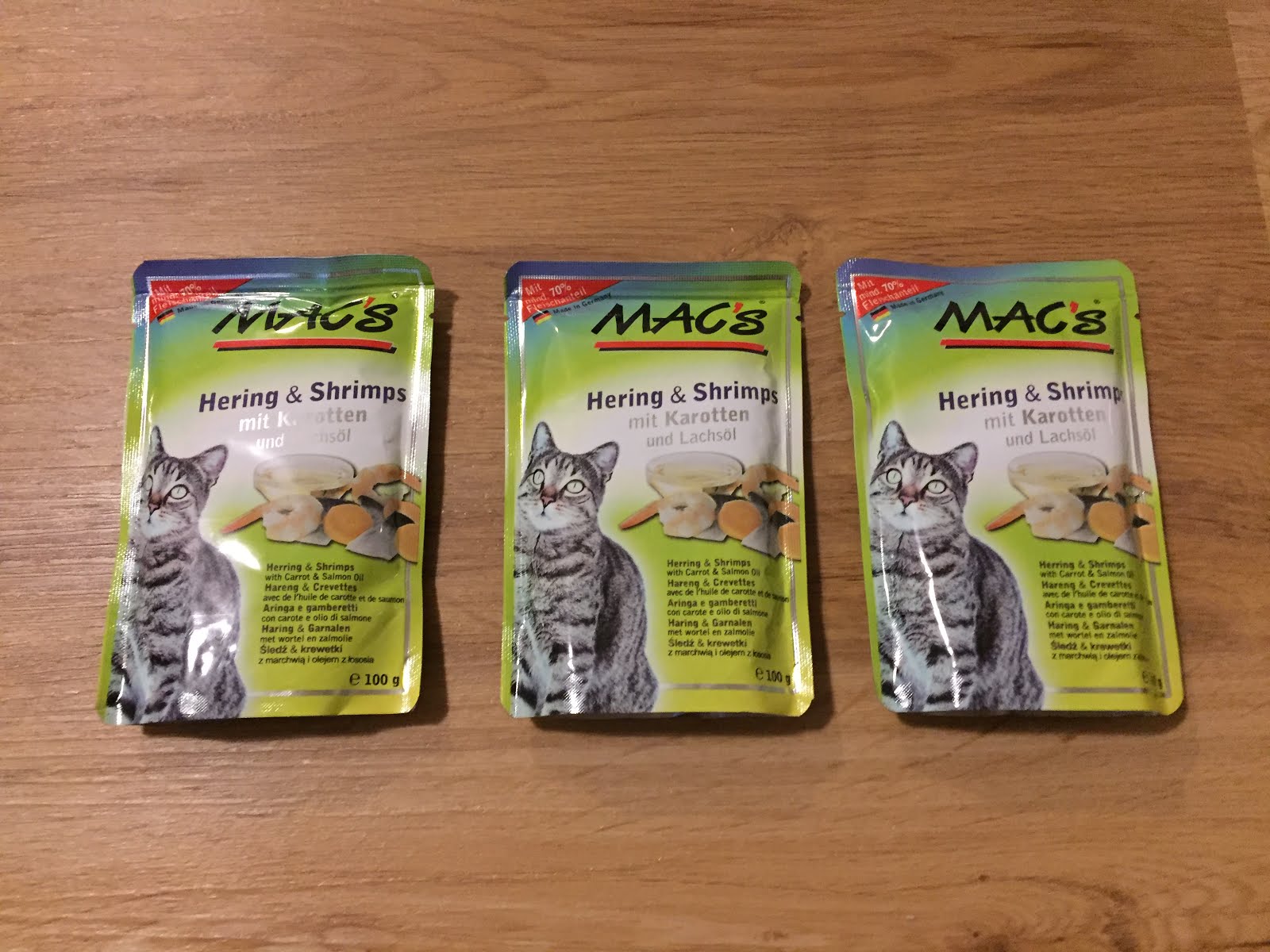 Produkttest: MAC's Katzenfutter