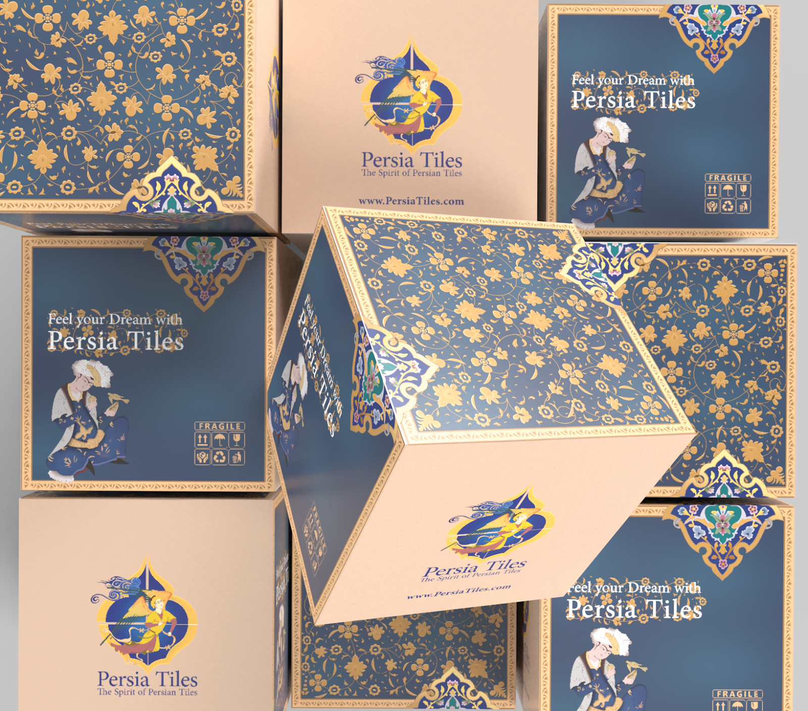 Persia Tiles – Packaging Of The World