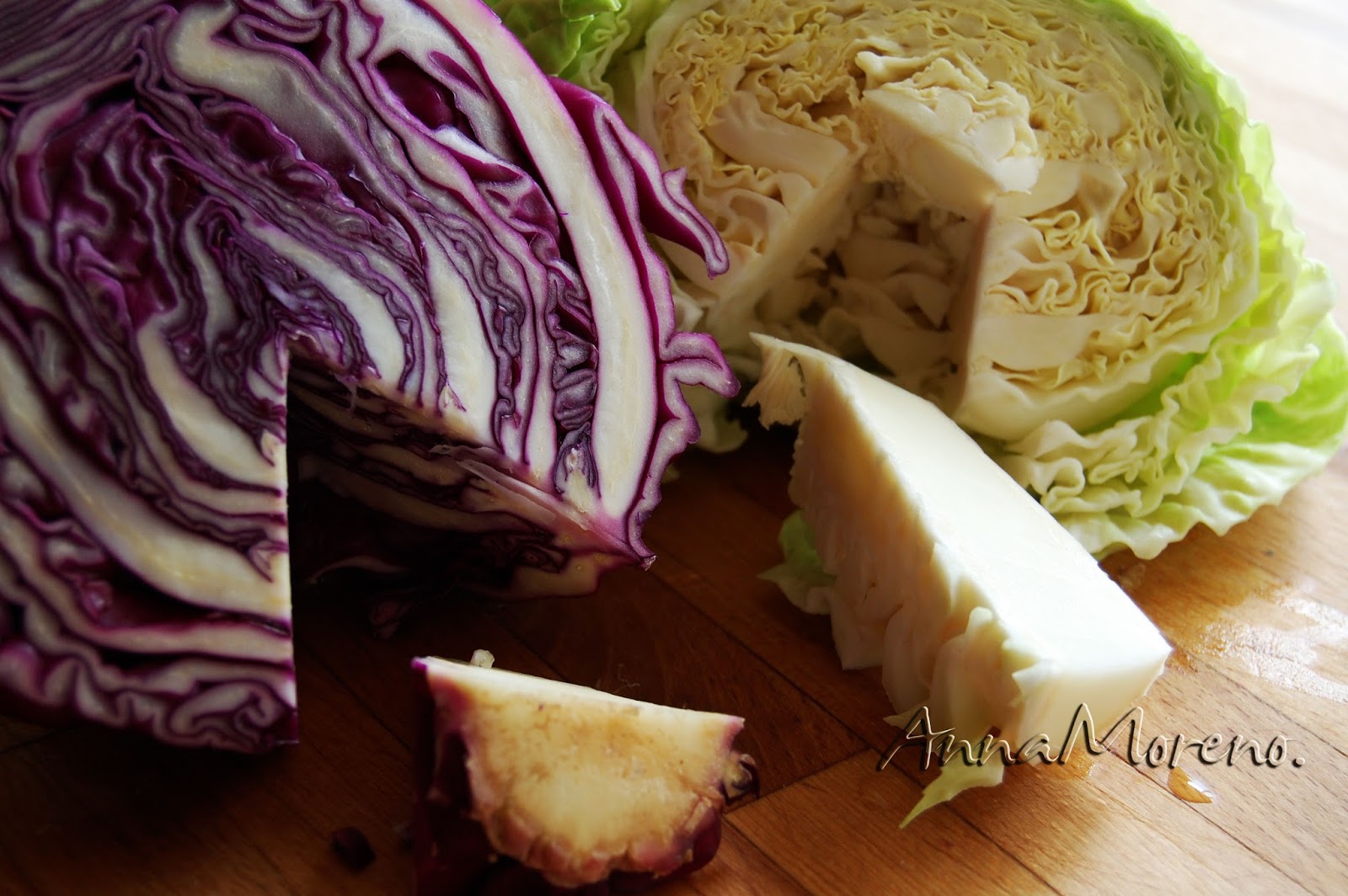 Buenas Migas. Blog de cocina de Anna Moreno.: ENSALADA DE COL VERDE ...