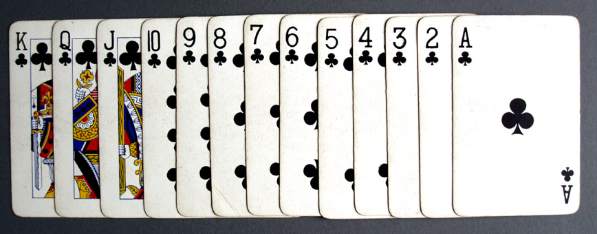 Collectors Playing Cards: Indices on Playing Cards