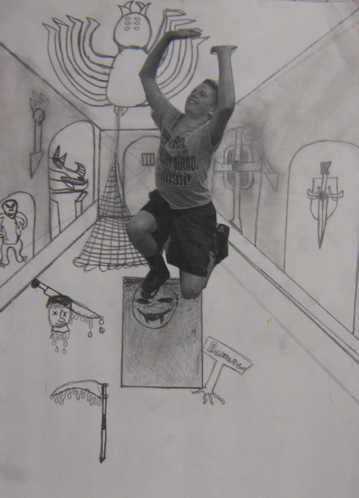 Art in the Middle...school: Alice in Wonderland