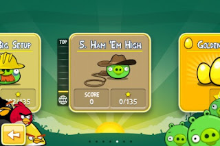 The Angry Birds: Angry Birds Official - Ham Em High 3 Stars Walkthroughs