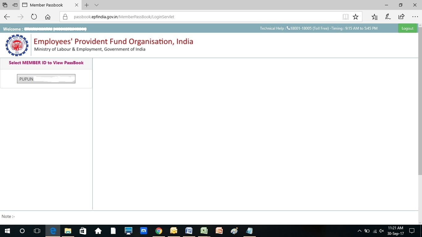 Download your Employees Provident Fund (EPF) E-Passbook (Updated Sept ...