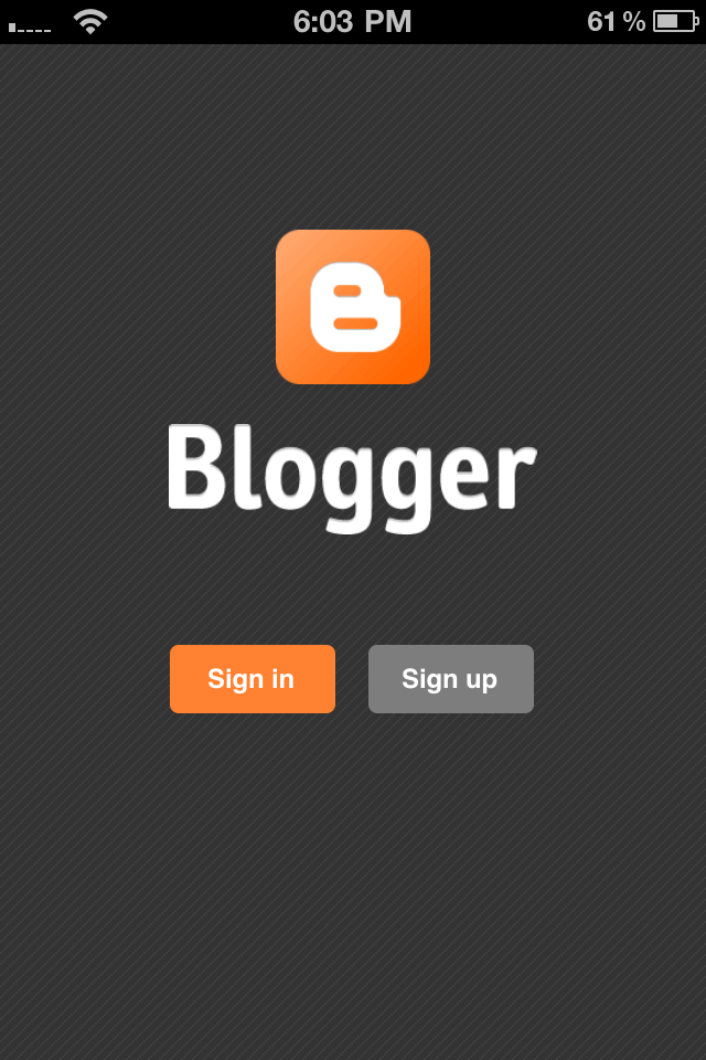 Official Blogger iPhone App ~ Pc And Blogging Tips