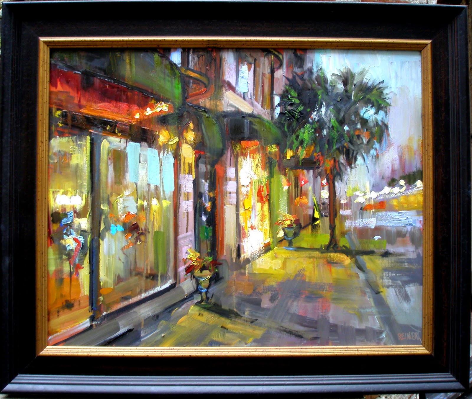 Rick Reinert - "Studies in Sunlight and Rain": Dusk at Charleston Place