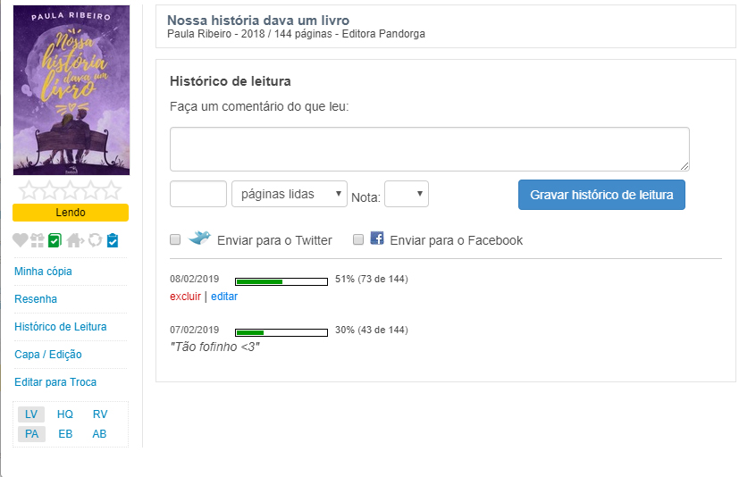 PS Amo Leitura: 10 motivos para usar o Skoob