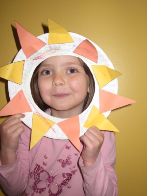 Because I Said So (and Other Mommyisms): My Little Sunshine Mask