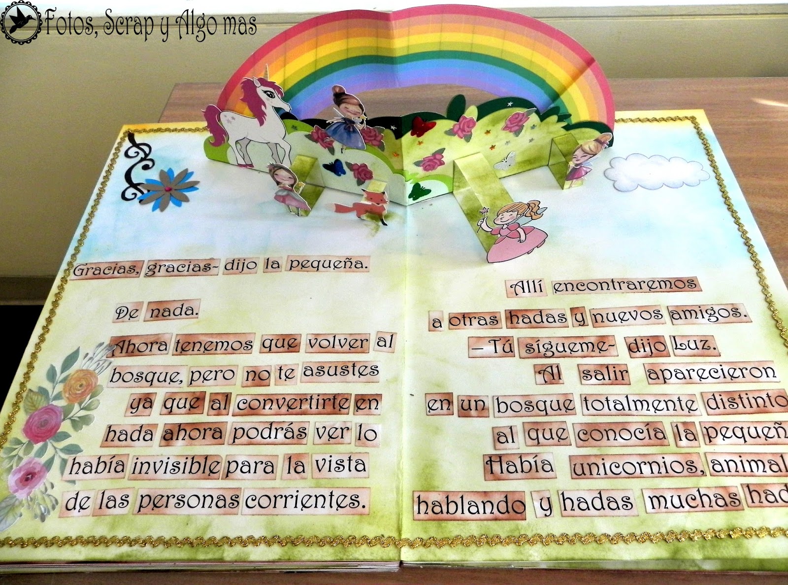 Fotos, Scrap y Algo mas.: Cuento Pop Up - Viajando por la Imaginación ...