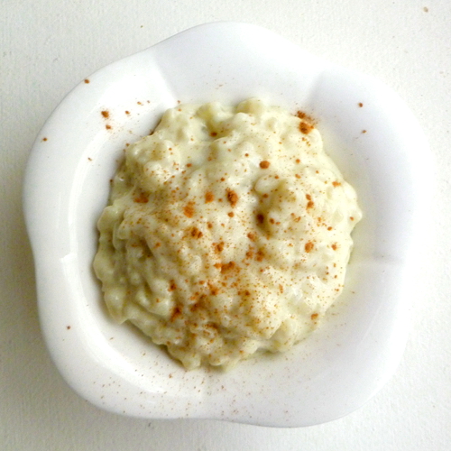 Cookistry: Rice Pudding with Jade Pearl Green Rice (Bamboo Rice)