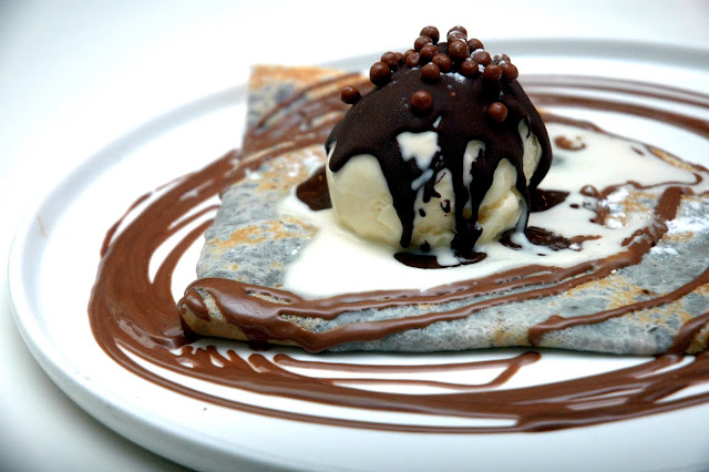 DUDE FOR FOOD: Sweet or Savory? Have Both at Bizu Creperie...