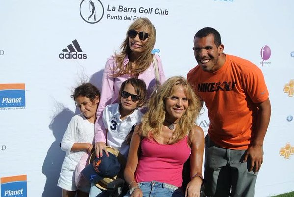 Tévez jugó al golf a beneficio de la Fundación Alejandra Forlán ...