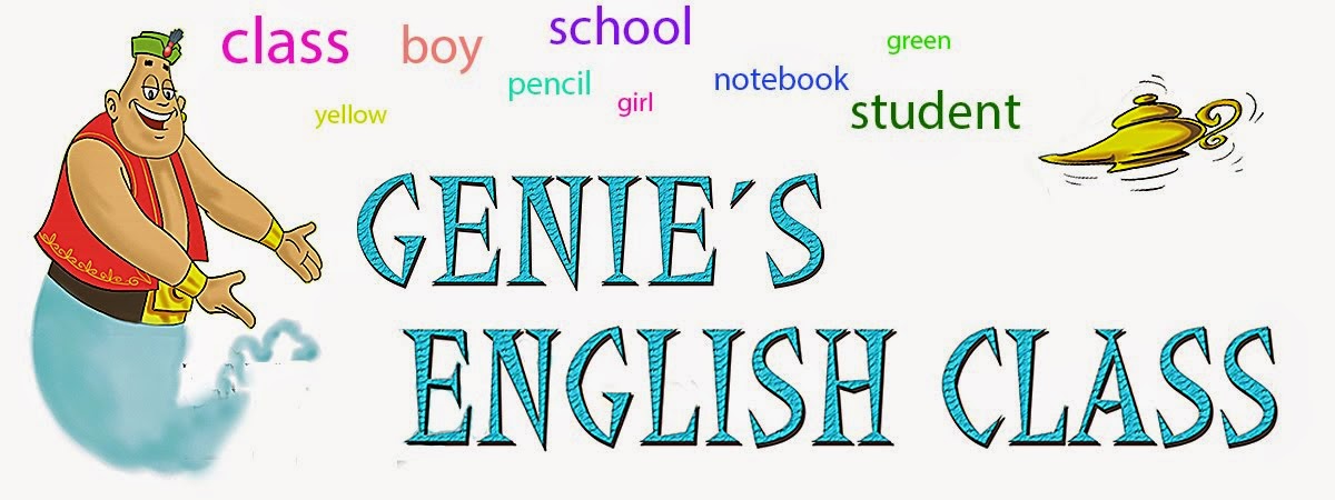 Genie's English Class: Los 20 verbos básicos más importantes en inglés