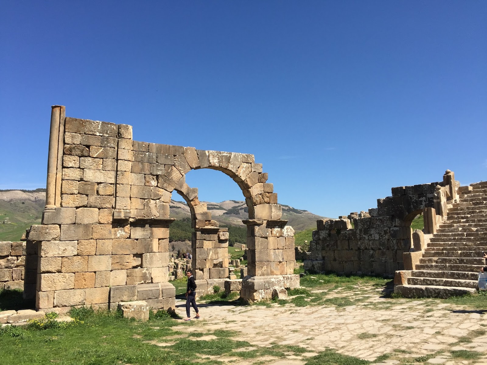 Tocho T8: Djemila (Cuicul, ciudad romana en Argelia), entre el comercio ...