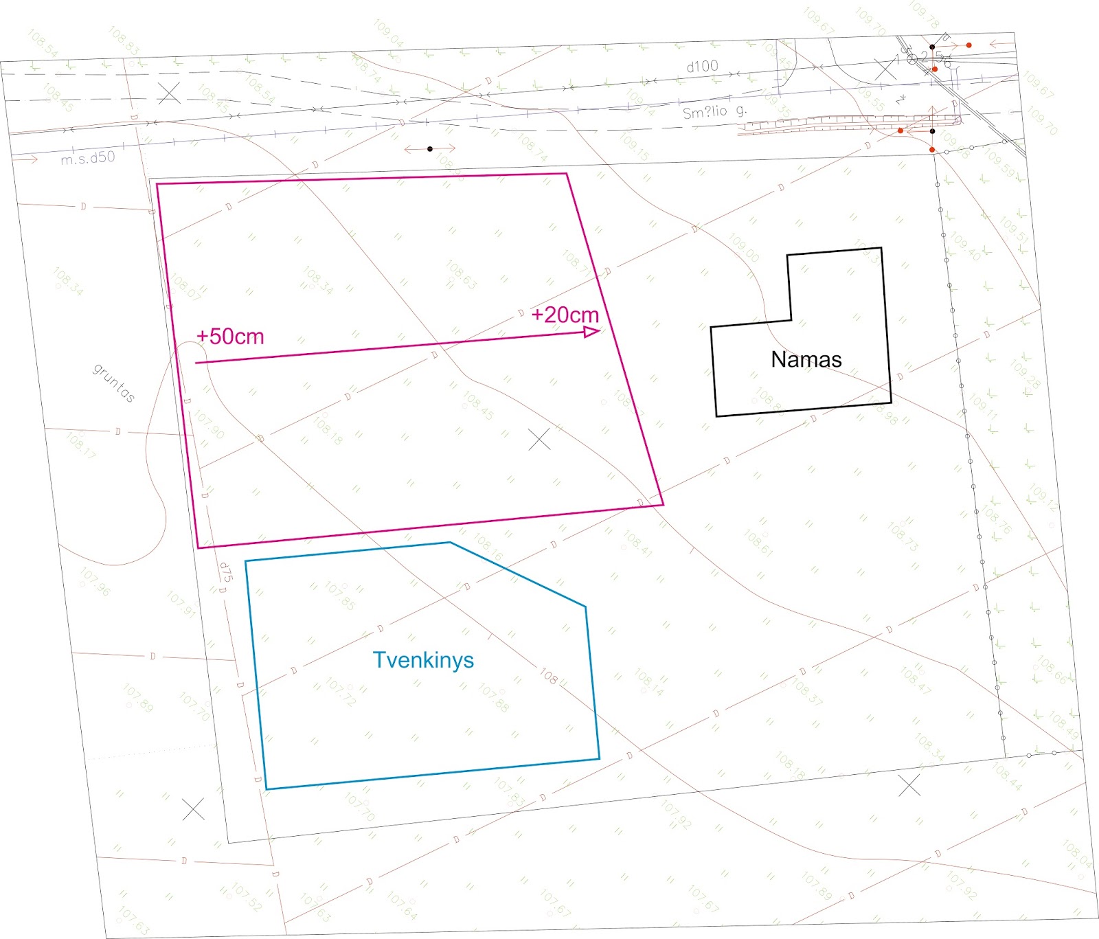 Sklypo landšafto formavimas - II etapas
