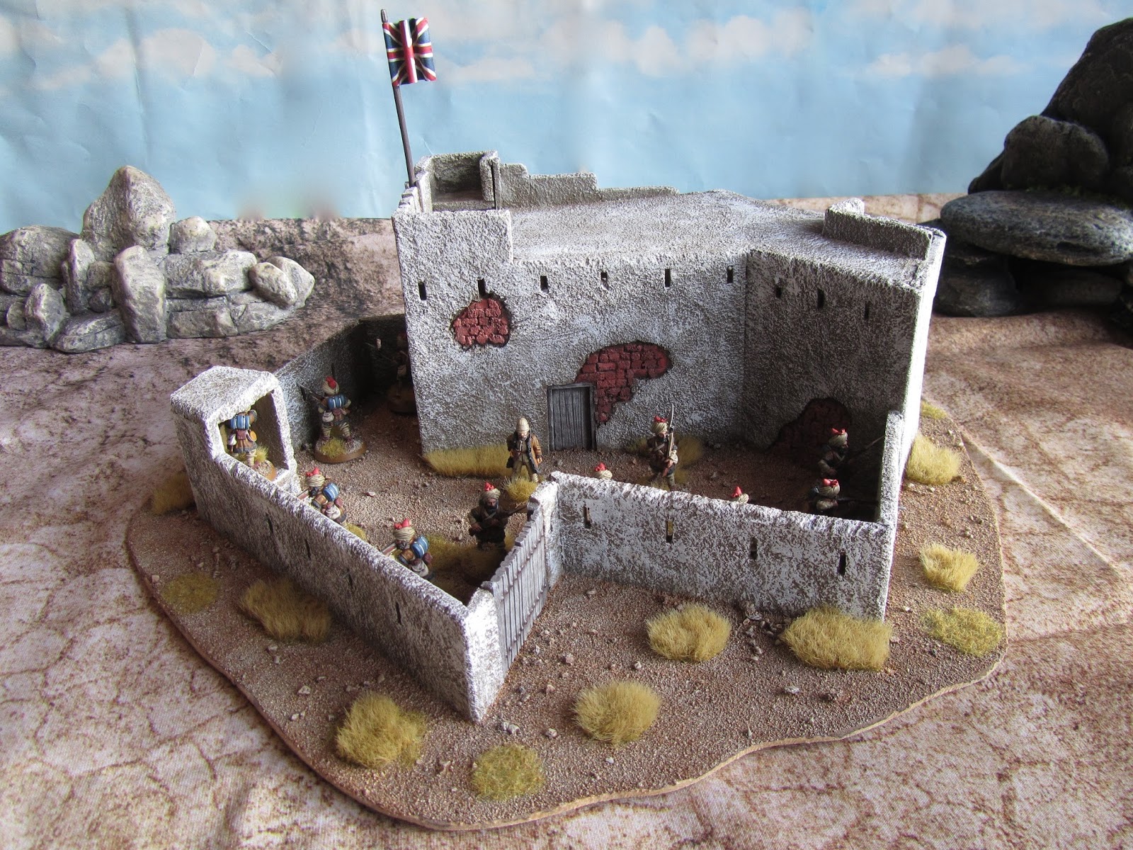 Andy's Wargaming Blog: British Fort for the NW Frontier