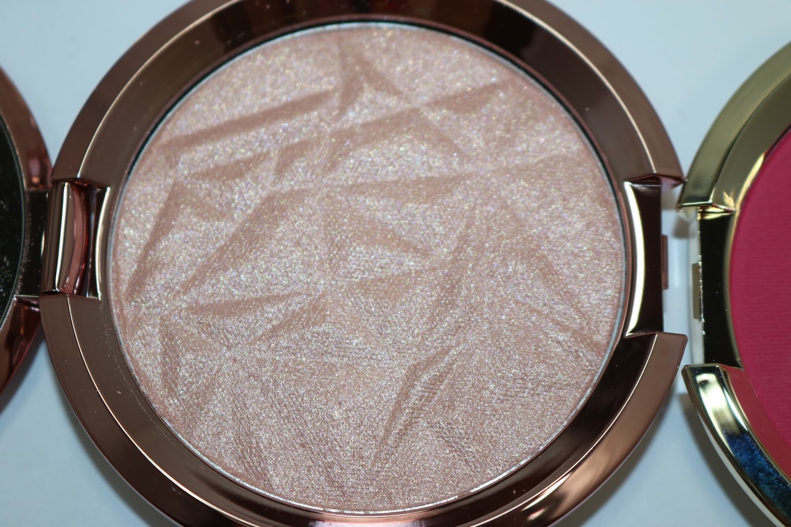 Becca Rose Quartz Shimmering Skin Perfector Pressed Look and Review ...