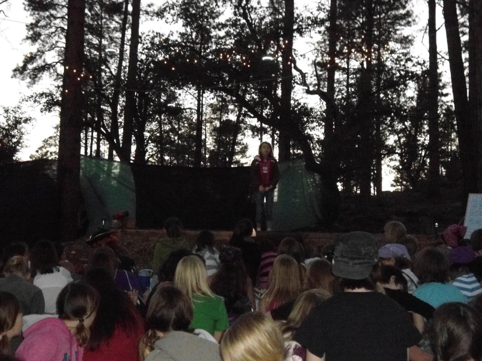 Week Two: Tuesday night OUTDOOR THEATER talent/variety show
