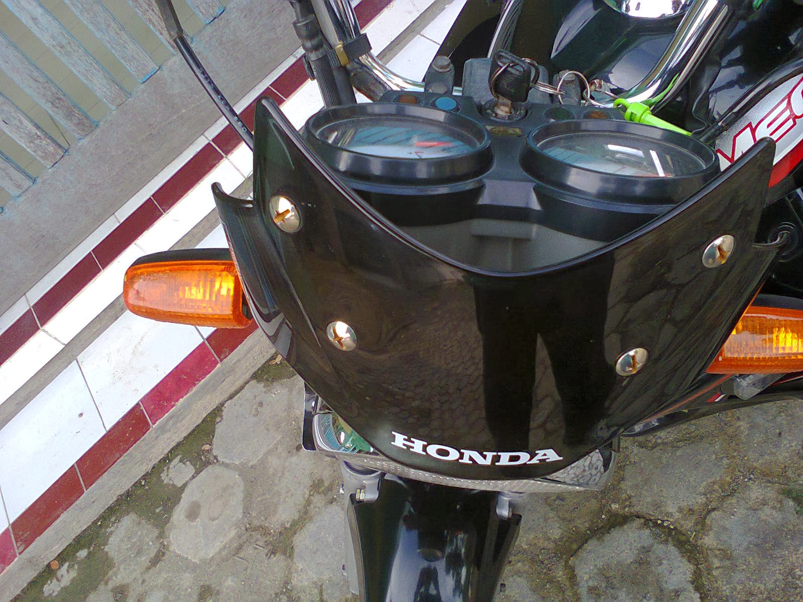 Honda Mega Pro Tahun 2005 Plus Fairing Yamaha Vixion | Kang Sun's Blog
