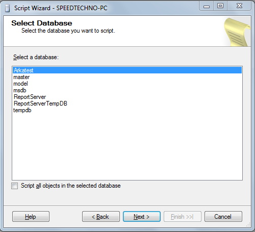 Generate Script in SQL Server 2008 to Export Database - ASP.NET,C#.NET ...