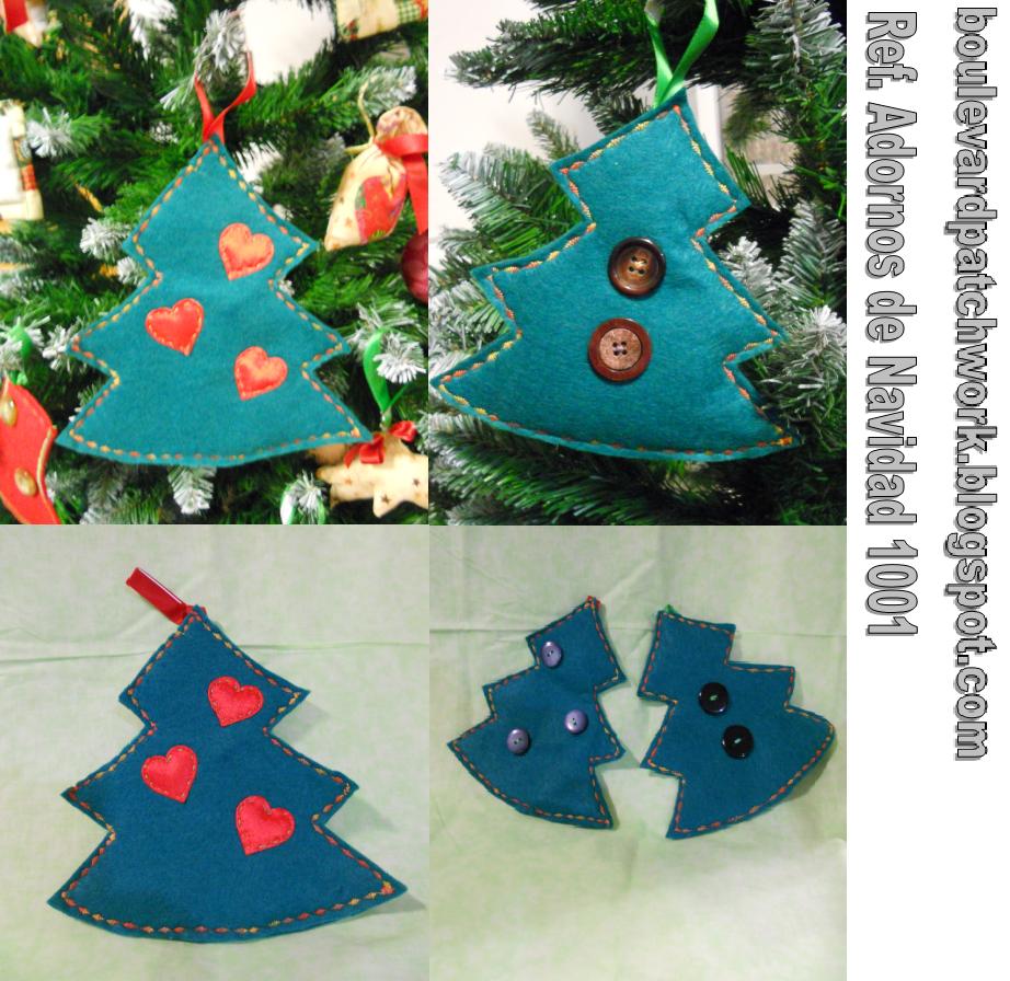 Boulevard del Patchwork: Adornos Navidad