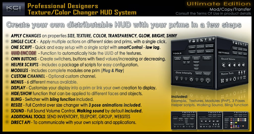 Professional Texture & Color Changer HUD System - Ultimate