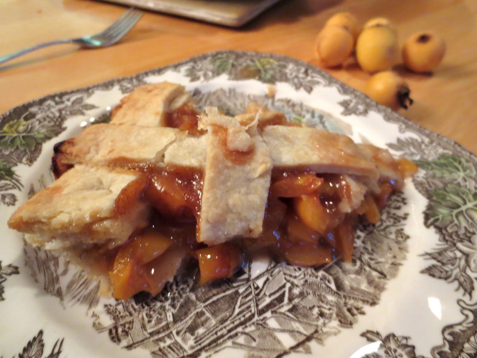 Princesses, Pies, & Preschool Pizzazz: Friday Pie-Day: Loquat Pie