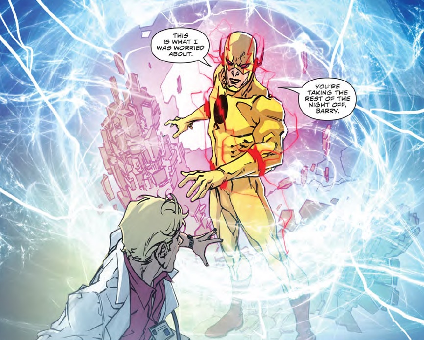 Weird Science DC Comics: Throwback Review - The Flash Rebirth #1 Review
